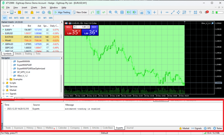 How to set up an EA in MT5 | Prop Quant